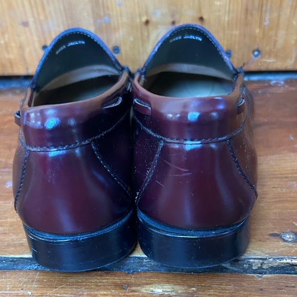 weejuns | Shoes | Gh Bass Womans Burgundy Leather Layton Kiltie Tassel ...